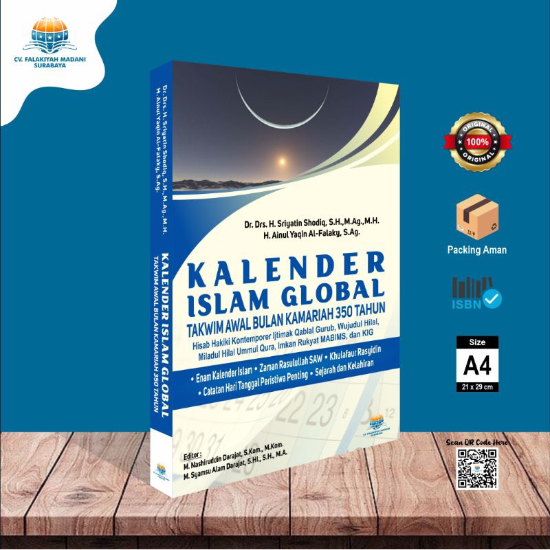 Jual Buku Kalender Islam Global | Takwim Awal Bulan Kamariah 350 Tahun ...