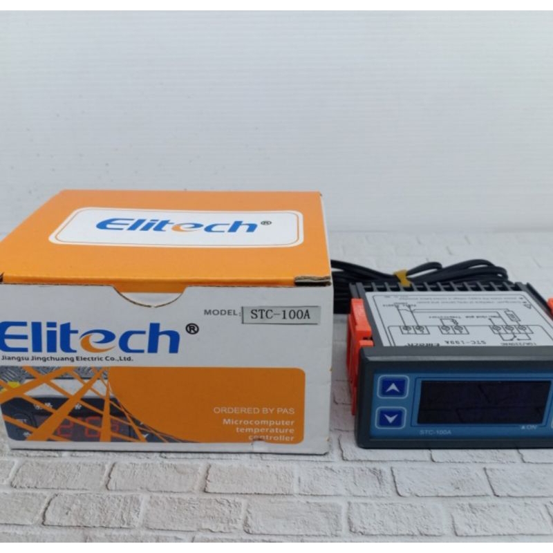 Jual temperature controller/thermostat digital elitech stc-100A | Shopee Indonesia