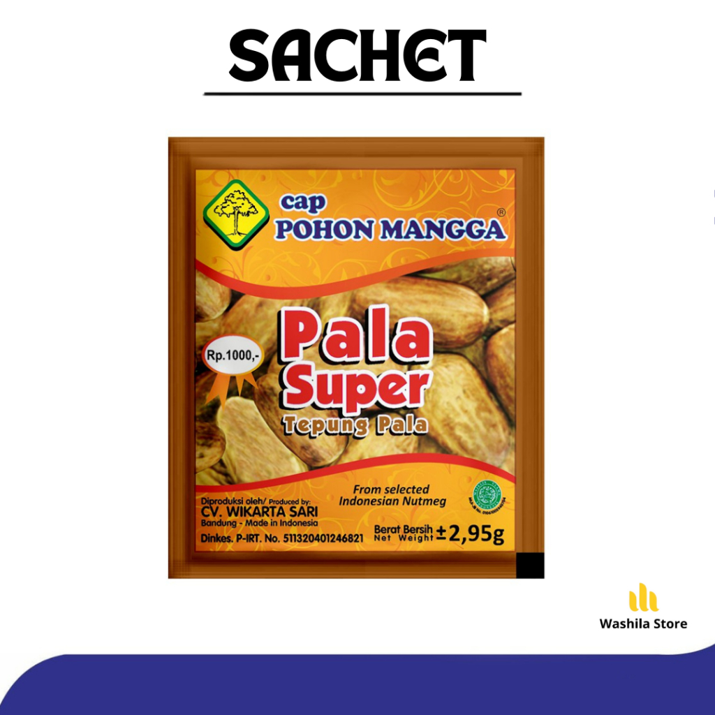 Jual SACHET - Bumbu Bubuk PALA Super Nutmeg Powder Pala Super - Kemasan ...