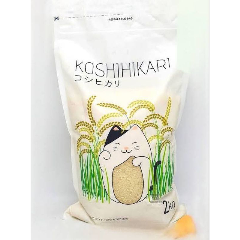 Jual Beras Jepang Koshihikari 2 kg | Beras Sushi | Beras Mpasi | Shopee ...