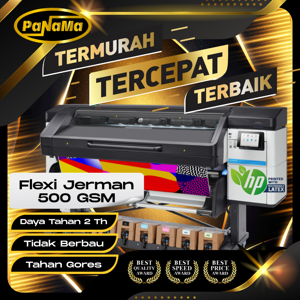 Jual Print Flexi JERMAN 500gsm - HP LATEX - Cetak Banner Spanduk Jerman ...