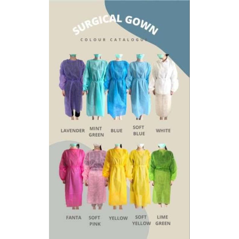 Jual APD GOWN | GOWN MEDIS| APD SURGICAL GOWN | DISPOSABLE SPUNDBOND ...