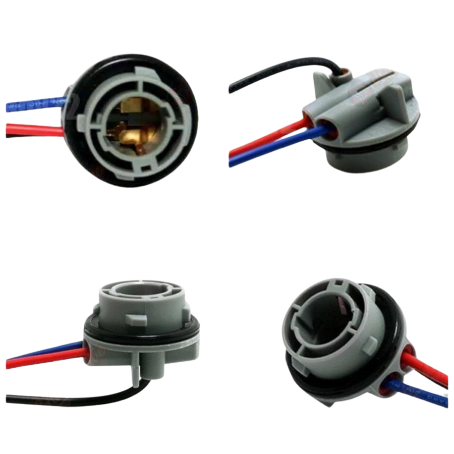 Jual Soket fitting lampu rem bayonet double 1157 BAY15D P21/5W Fiting ...