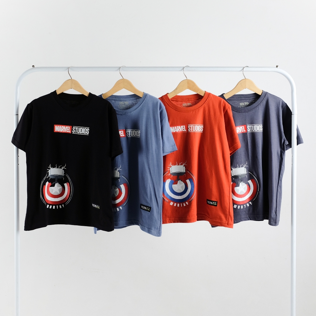 Jual Baju Anak Marvel Usia 2-10 Tahun Atasan Kaos Combed 30s Premium ...