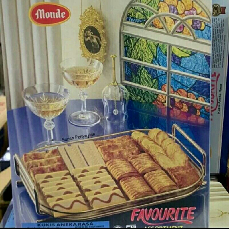 Jual Monde biskuit favorite kaleng 575gr | Shopee Indonesia