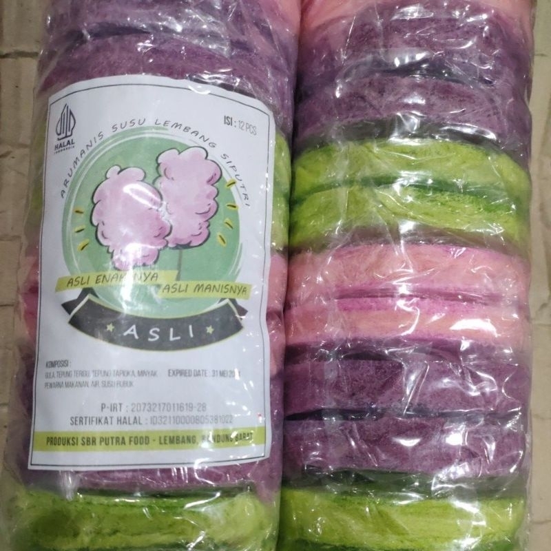Jual arumanis susu lembang siputri rambut nenek isi 12 pcs | Shopee ...