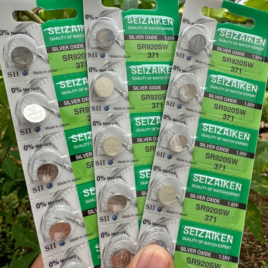 Jual Baterai SEIZAIKEN SR920SW SR920 SR 920 921 SW 371 SEIKO. | Shopee ...