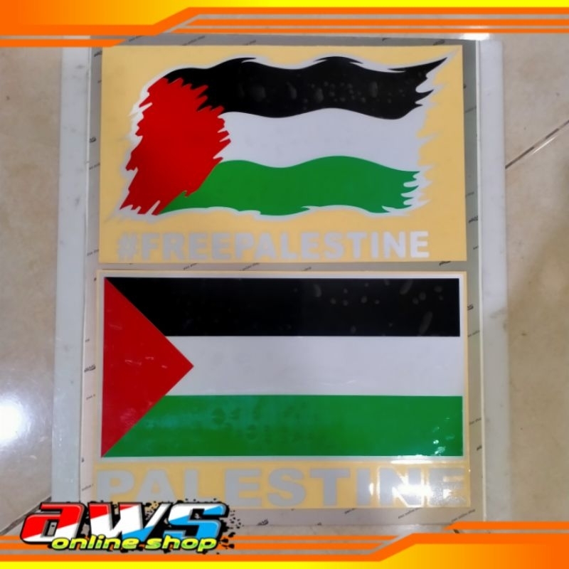 Jual Sticker Bendera Palestina Jumbo 30cm | Shopee Indonesia