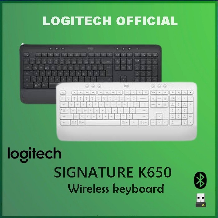 Jual Logitech Signature K650 Keyboard Wireless Bluetooth - K 650 ...
