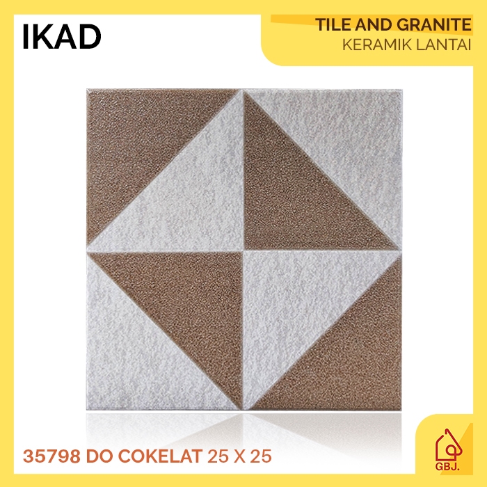 Jual KERAMIK IKAD 25 X 25 COKELAT SL37598DO / KERAMIK LANTAI KAMAR ...