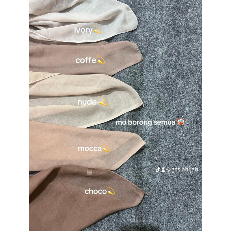 Jual hijab paris basic premium jilbab paris jadul premium paris redrose ...