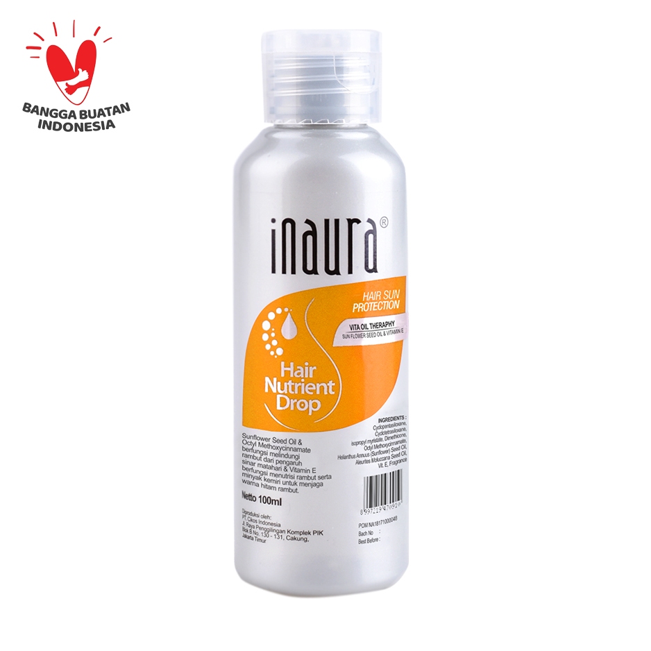 Jual INAURA VITAMIN HAIR NUTRIENT DROP 100ml | Shopee Indonesia