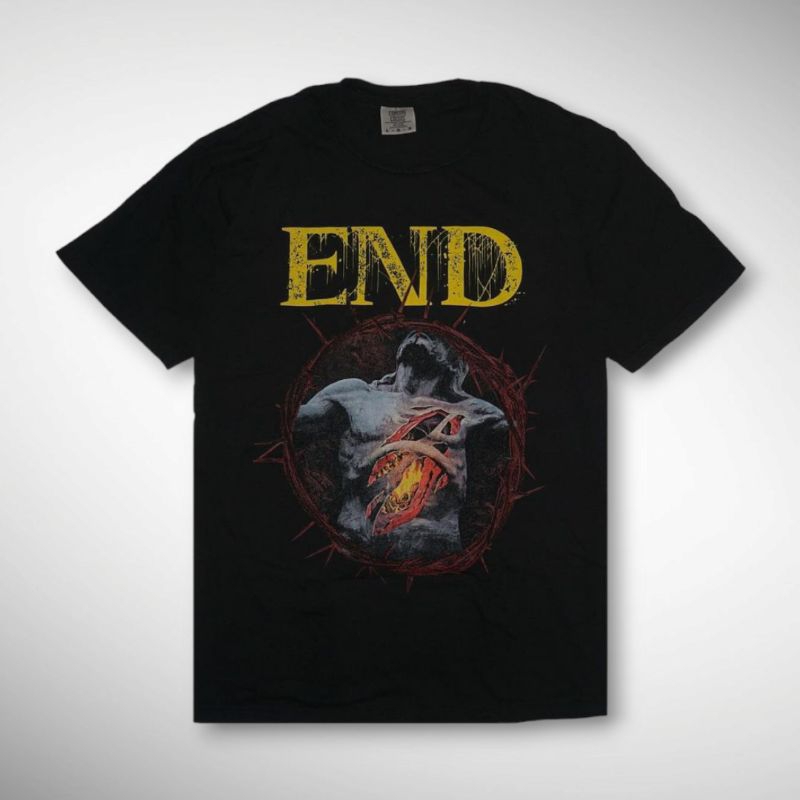 Jual KAOS BAND OFFICIAL END - THE SIN OF HUMAN FRAILTY | Shopee Indonesia