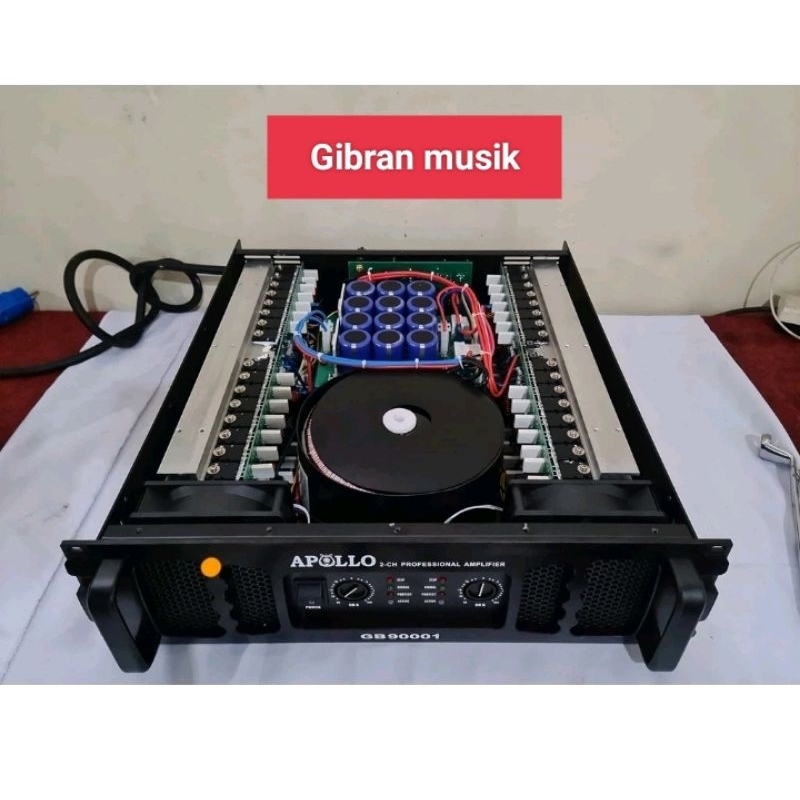Jual Power Apollo GB90001 - 1800W x 2 channel | Shopee Indonesia