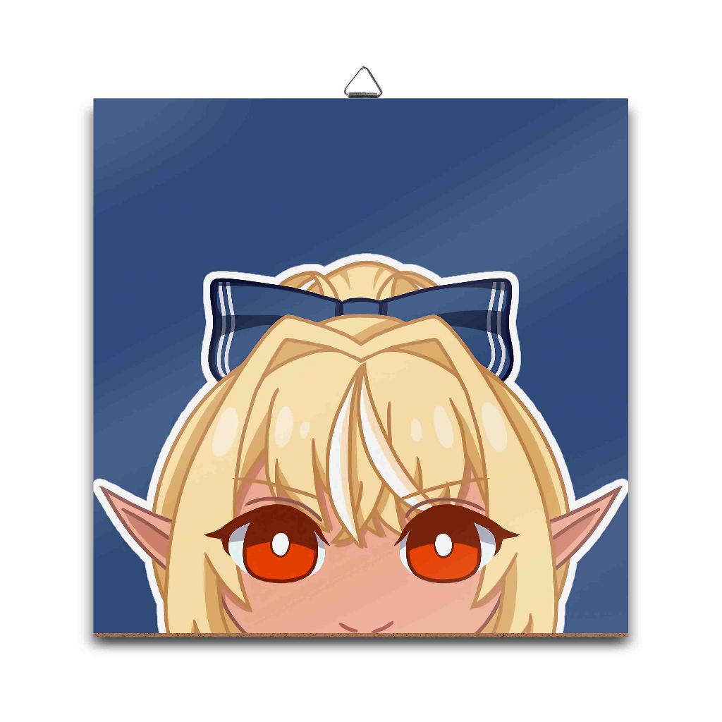 Jual Poster dinding kayu anime vtuber SHIRANUI FLARE PEEKER - HOLO JP ...