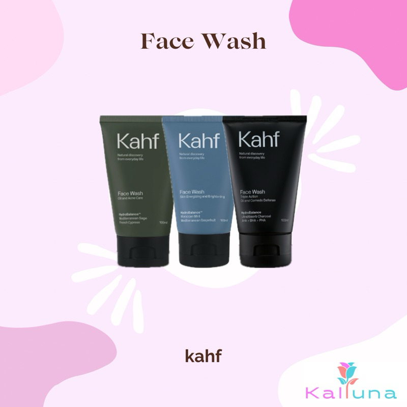 Jual Kahf face wash & kahf face scrub - Men | Shopee Indonesia