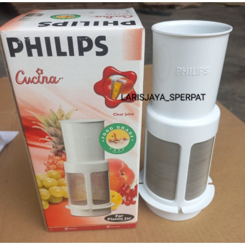 Jual SARINGAN FILTER JUS BUAH BLENDER PHILIPS CUCINA. HR 2938 HR 2115 ...