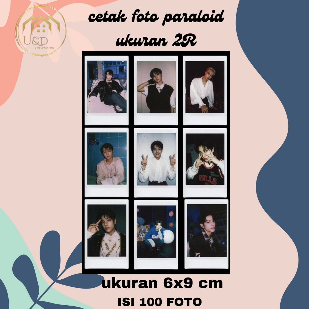 Jual CETAK FOTO PARALOID UKURAN 2R 6X9 CM ISI 100 FOTO | Shopee Indonesia