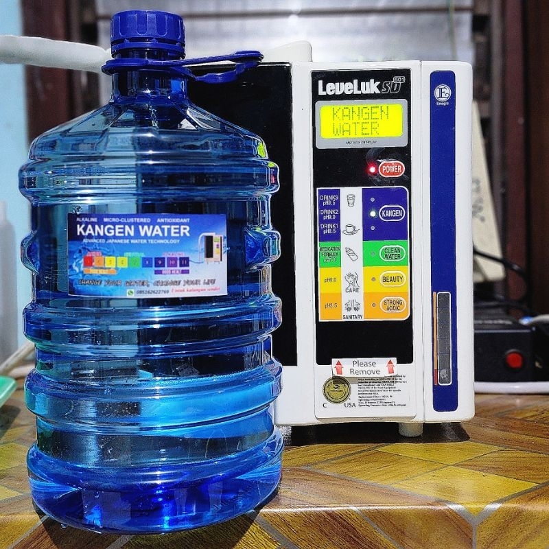 Jual Clean Water pH 7,0 ukuran 2L / Clean Water Kangen Water 2 Liter / Clean Water Air Kesehatan ...