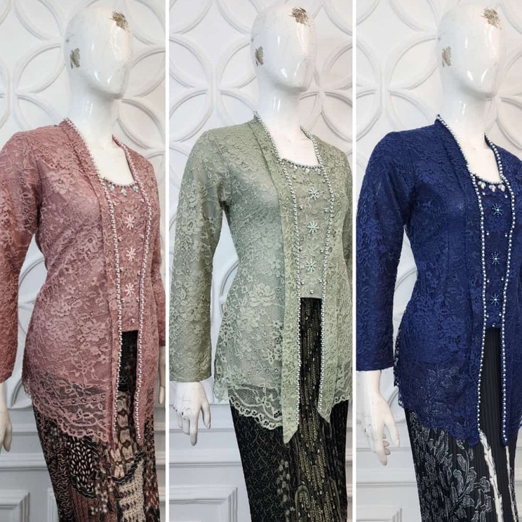 Jual modelTipe YXT306 KEBAYA KUTU BARU BRUKAT PAYET/KEBAYA WISUDA/KEBAYA MODREN | Shopee Indonesia