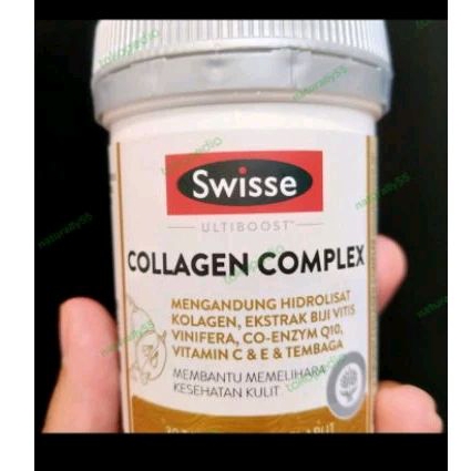 Jual Vitamin COLLAGEN COMPLEX SWISSE isi 30 | Shopee Indonesia