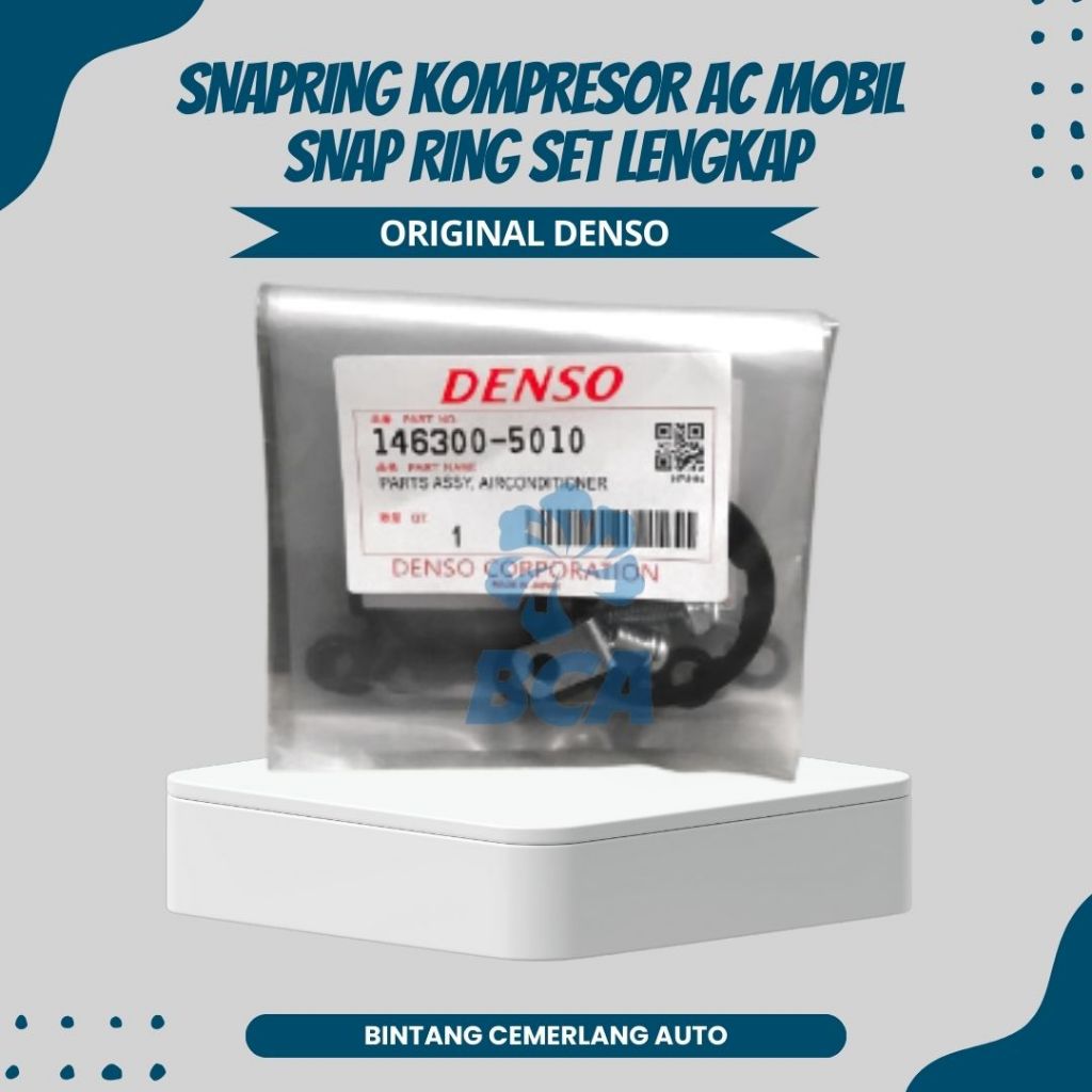 Jual SNAPRING COMPRESSOR KOMPRESOR AC Mobil Snap Ring Set Lengkap ...