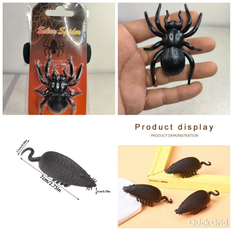 Jual mainan laba laba / tikus getar jalan untuk jahil | Shopee Indonesia