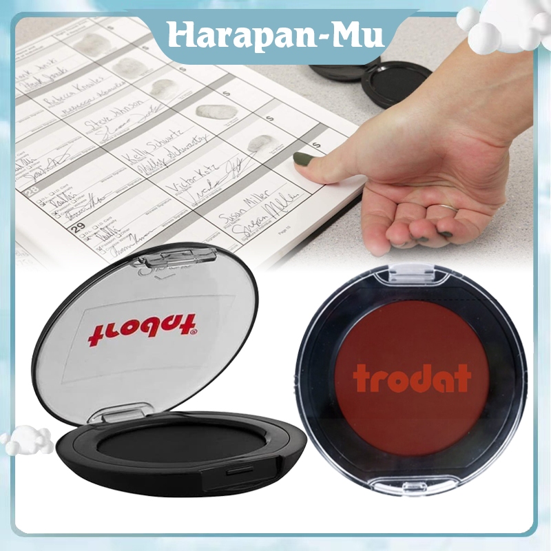 Jual Fingerprint Pad Bantalan Sidik Jari Thumb Print Pad Cap Jempol Sidik Jari Notaris ...