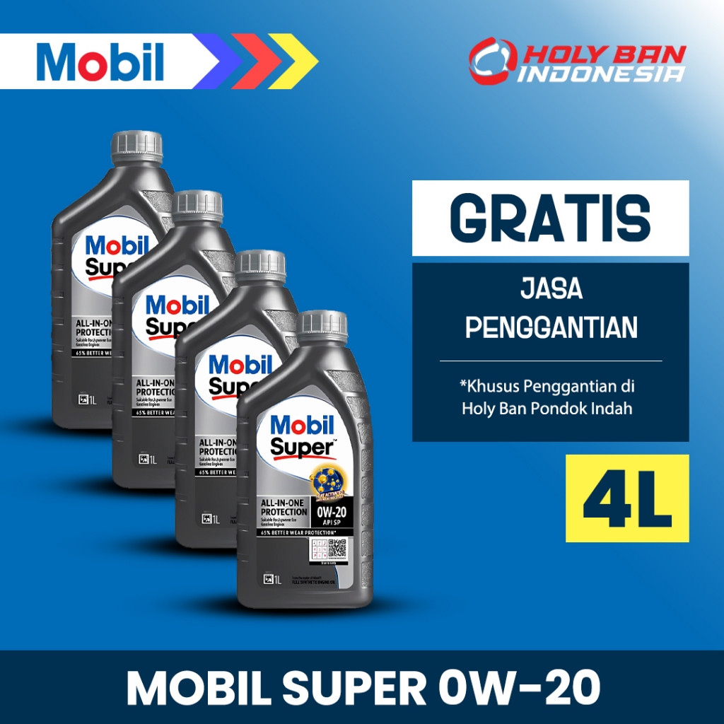 Jual MOBIL SUPER 0W-20 4 LITER | Shopee Indonesia