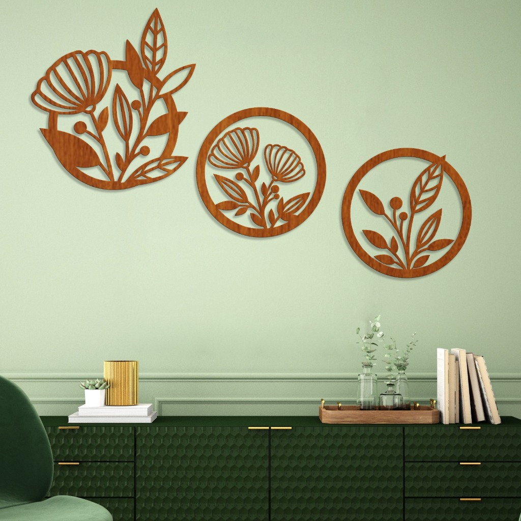 Jual Hiasan Dinding Kayu Wall Art Laser Cut Kayu Dekorasi Dinding Ruang ...