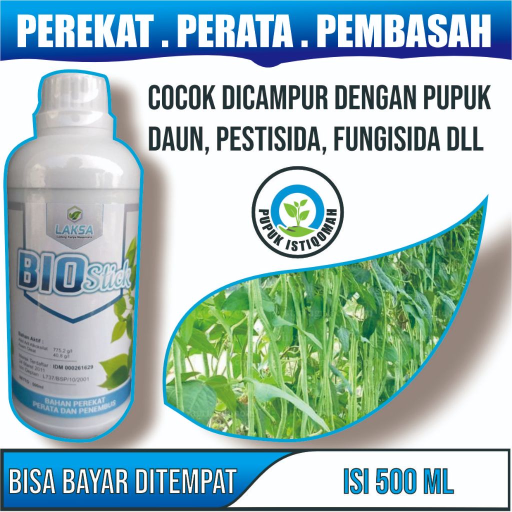 Jual Perekat Cair Ampuh BIO STICK 500ml Perekat Perata dan Penembus - Meningkatkan Daya Rekat ...
