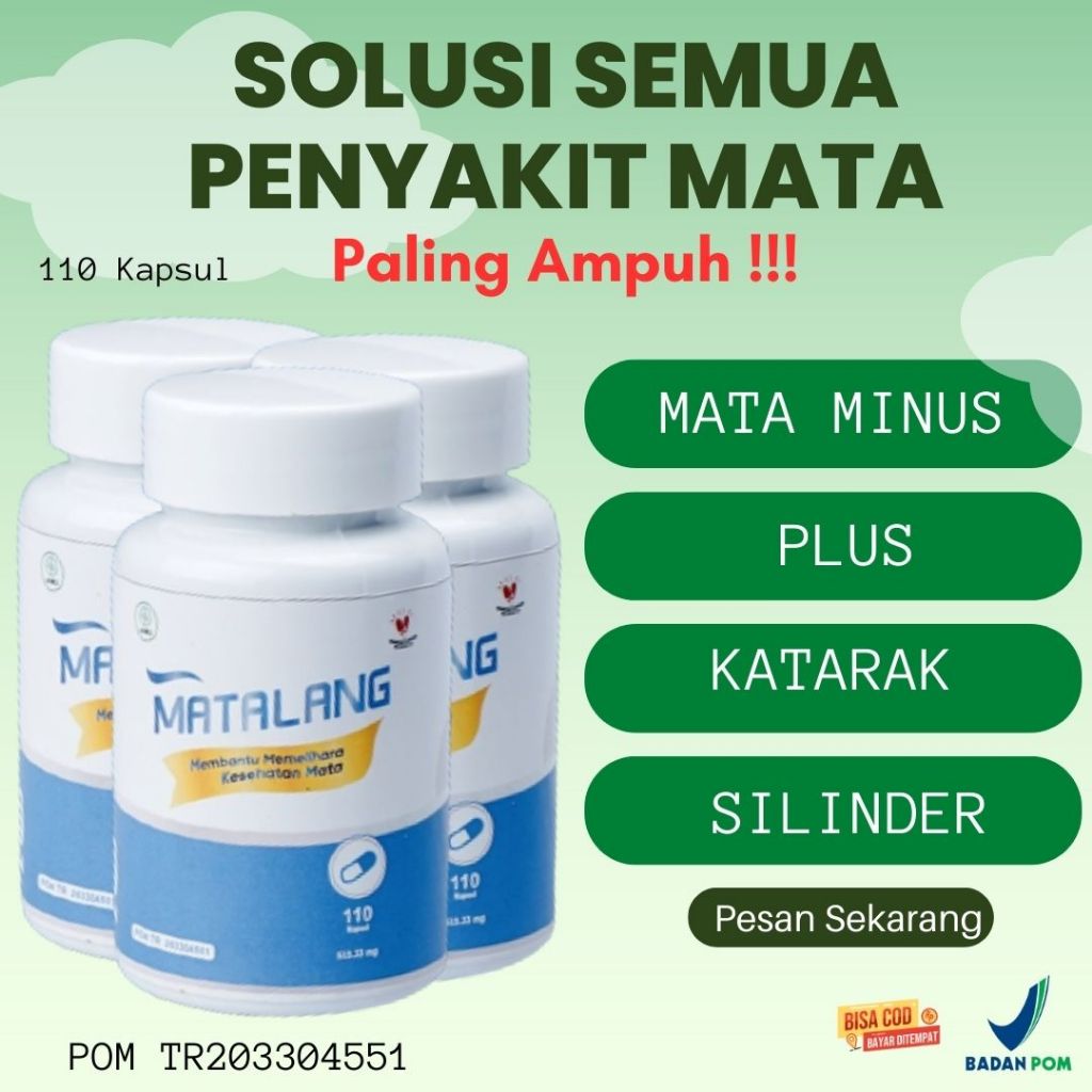 Jual Asli Obat Penyakit Masalah Mata - Mata min Herbal MATALANG ...