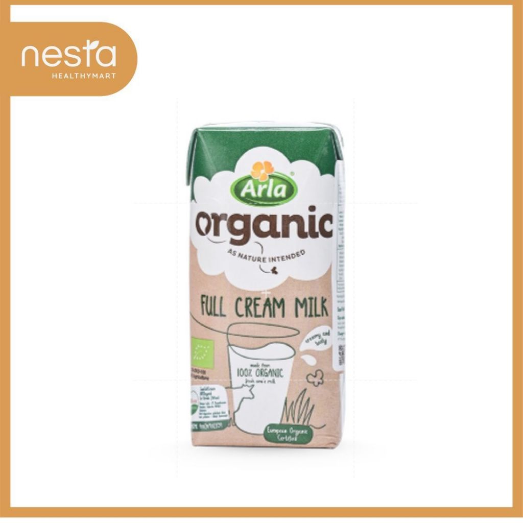 Jual Arla - Organic Full Cream Milk UHT 200 ml (Susu Organik) | Shopee ...