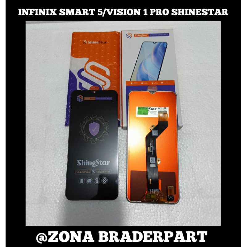 Jual LCD+TS INFINIX SMART 5 (X657)/VISION 1 PRO(L6502) SHINESTAR ...