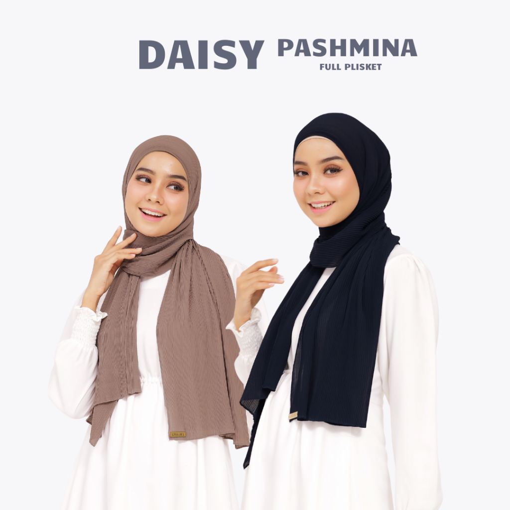 Jual SOVVA LABEL - DAISY PASHMINA (Full Plisket Premium Tanpa Garis ...