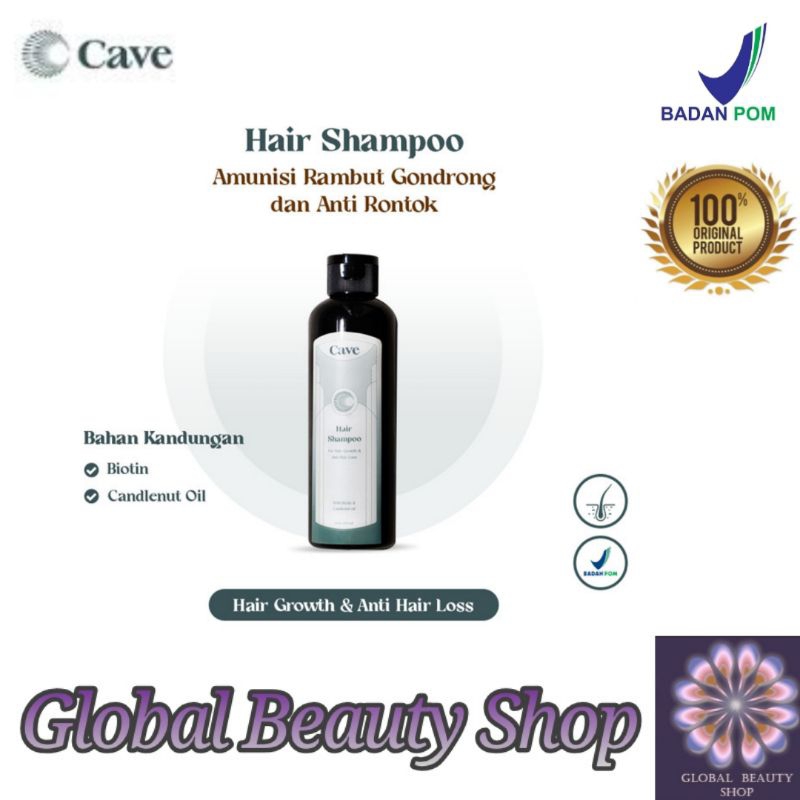 Jual CAVE For Men - Hair Shampoo - Anti Rontok | Shopee Indonesia