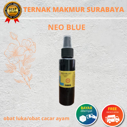 Jual Neo Blue 100ml obat cacar pada unggas | Shopee Indonesia