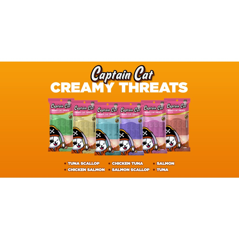 Jual Captain Cat Creamy (1 pack) BISA INSTAN | Shopee Indonesia
