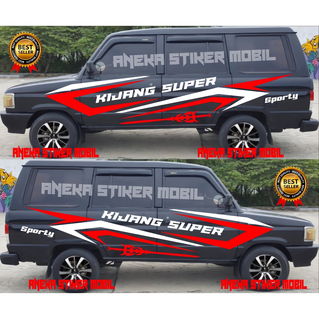 Jual Stiker Mobil Kijang Super Model Tribal Sport | Shopee Indonesia