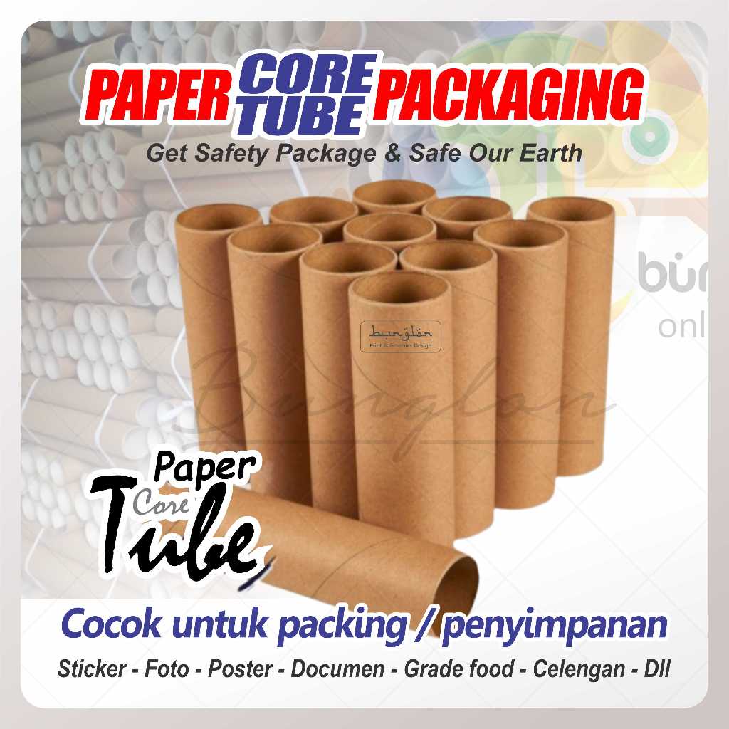 Jual Paper Core Tebal, Paper Tube, Selongsong Packing Murah Meriah | Shopee Indonesia