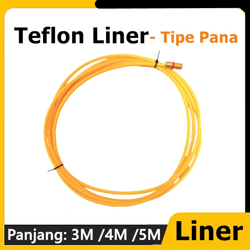 Jual Teflon Liner Conduit Liner Tipe Pana 350A 500A 3M 4M 5M Meter ...