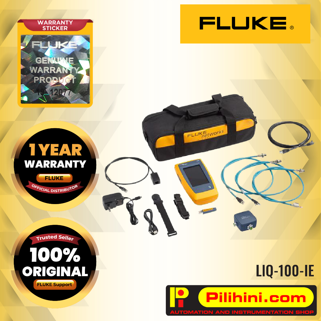 Jual Fluke Networks LIQ-100-IE LinkIQ™ Industrial Ethernet Cable ...