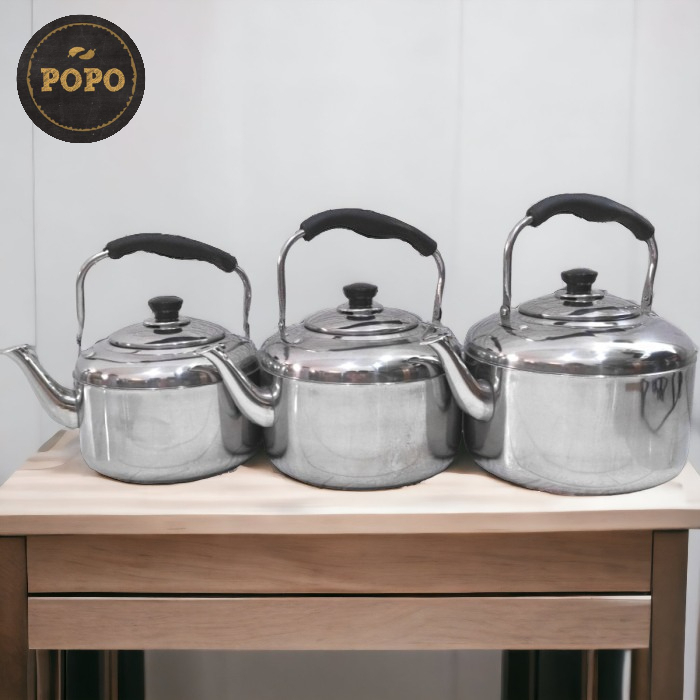 Jual Teko Bunyi 4 5 6 Liter Whistling Kettle Stainless Teko Siul Masak Air | Shopee Indonesia
