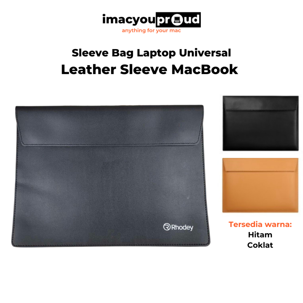Jual TAS LAPTOP KULIT / SLEEVE PU LEATHER MACBOOK NEW AIR PRO M1 M2 M3 ...