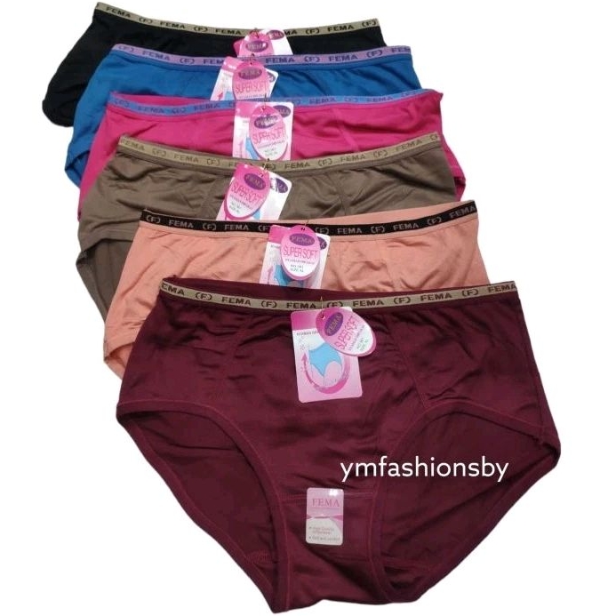 Jual 6PCS CELANA DALAM FEMA WANITA 393 /361 / 351 | Shopee Indonesia