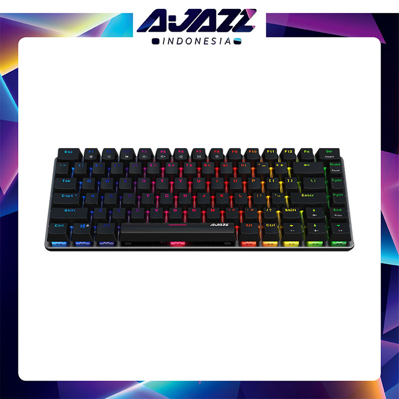 Jual Ajazz AK33 75% Mechanical Keyboard Wired Rainbow Backlight | Shopee Indonesia