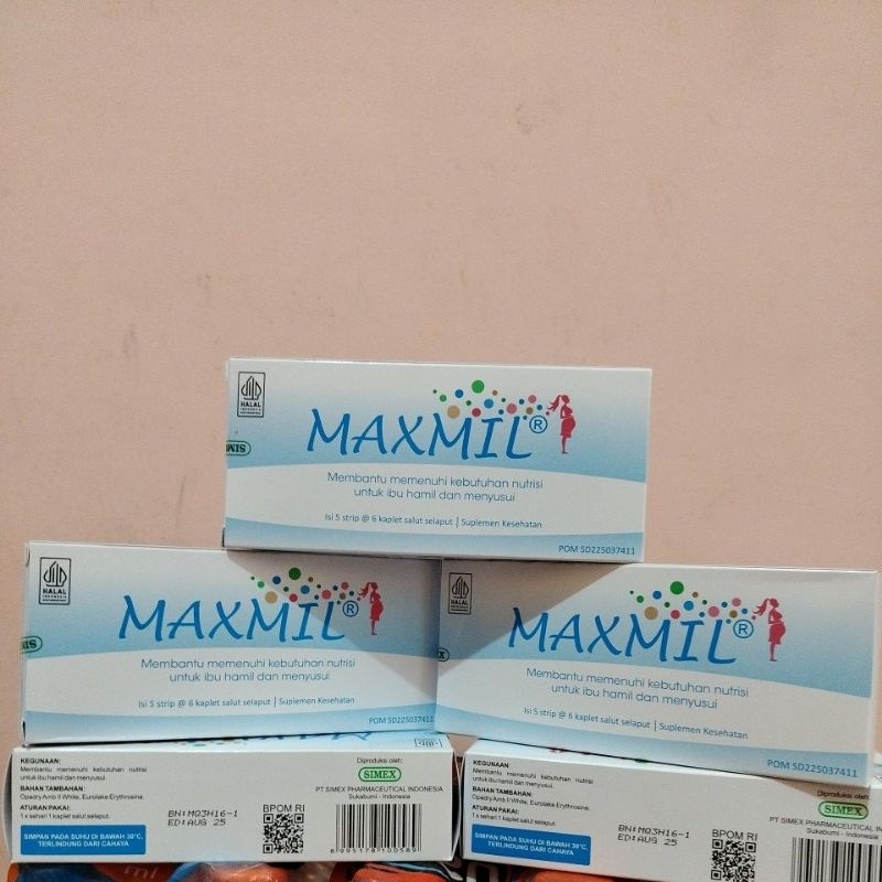 Jual MAXMIL/box/isi 30 TABLET | Shopee Indonesia