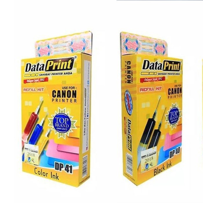 Jual Tinta Suntik Data Print Dataprint For Canon-HP Black-Colour ...