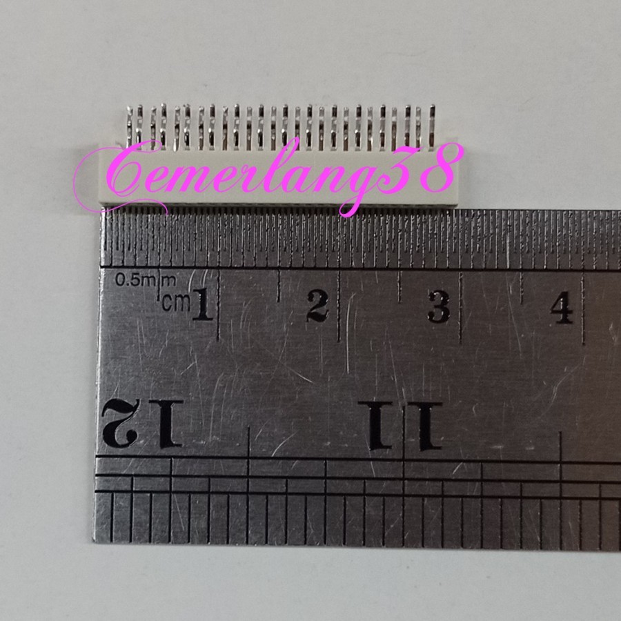 Jual Soket / Konektor Kabel Flexible 26 pin SDG (1.0 mm ) FFC FPC ...