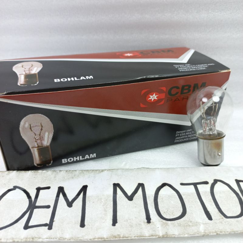Jual BOHLAM STOP 12V BISA MOTOR ATAU MOBIL KAKI 2 | Shopee Indonesia